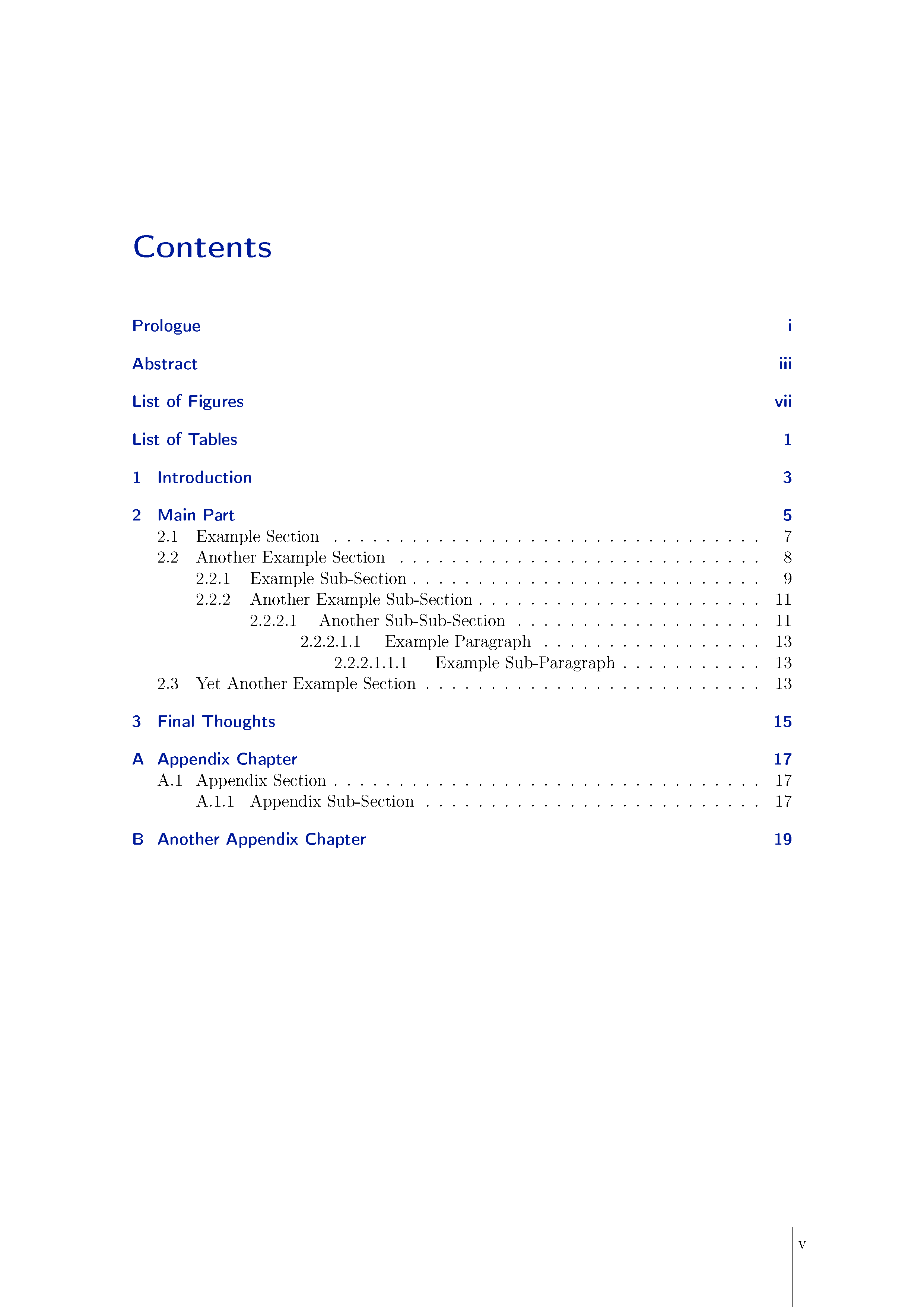 LaTeX Thesis Template Manuel Kuehner TeX Talk